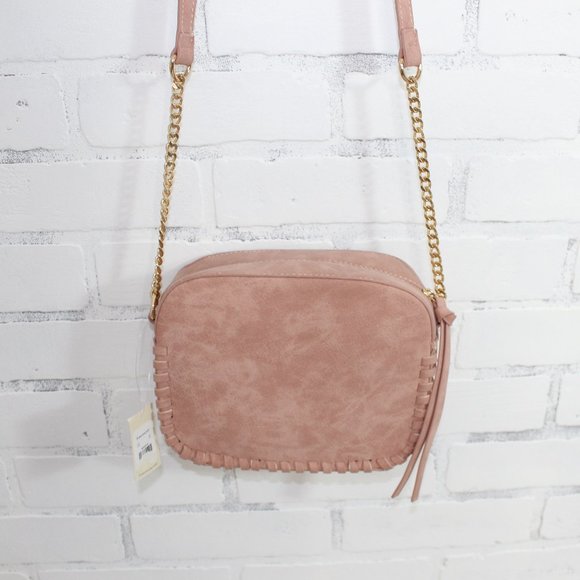 Francesca's Collections | Bags | Francescas Light Blush Pink Crossbody ...